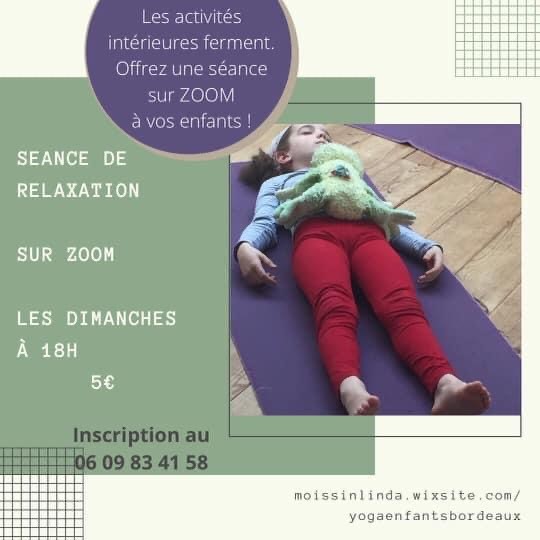 Relaxation du dimanche soir 18h - Linda et Yogito - Yoga enfants et ...